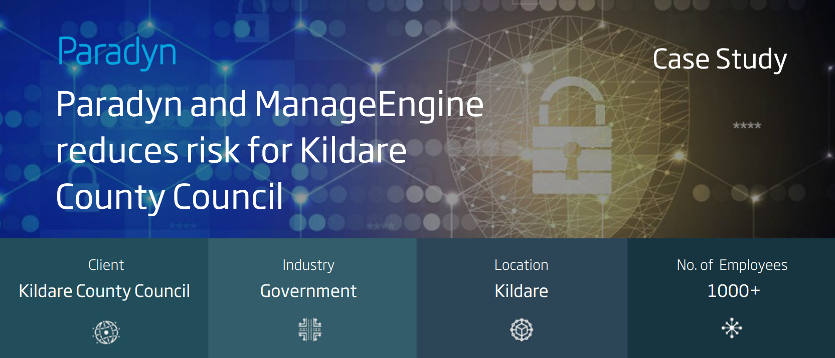 Paradyn & ManageEngine reduces risk for Kildare County Council